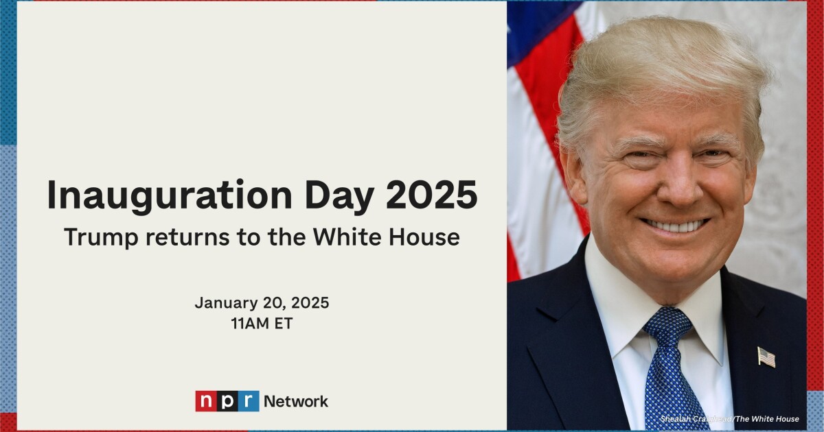 Watch Live: Donald Trump’s Second Inauguration as 47th President ...